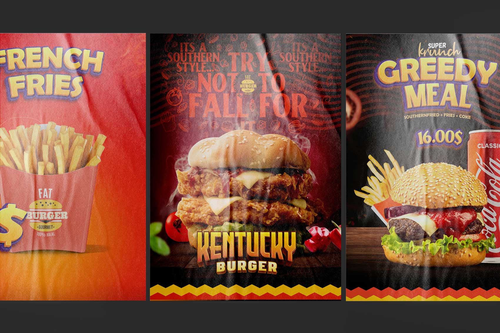 Graficano - Fat Burger | Restaurant Branding and Brand identity - Logo ...